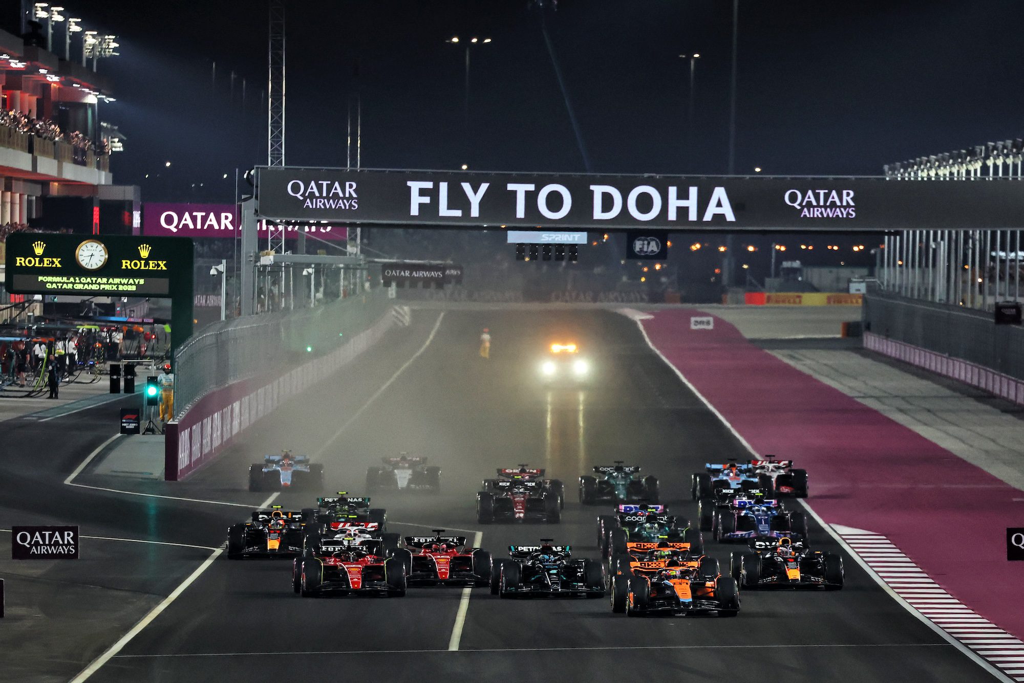 F1: Zona de DRS está 100 metros mais curta em Losail