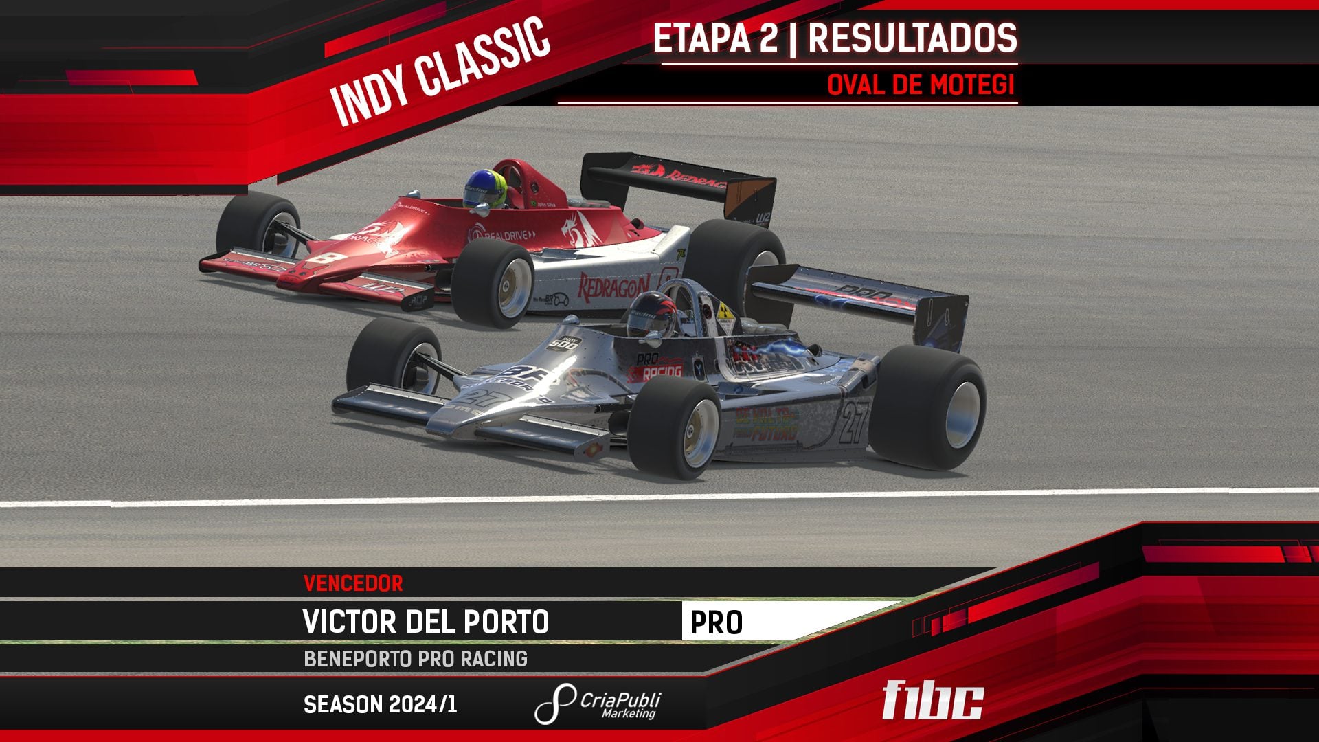 CriaPubli Indy Classic: Victor del Porto vence duelo com John Silva em ...