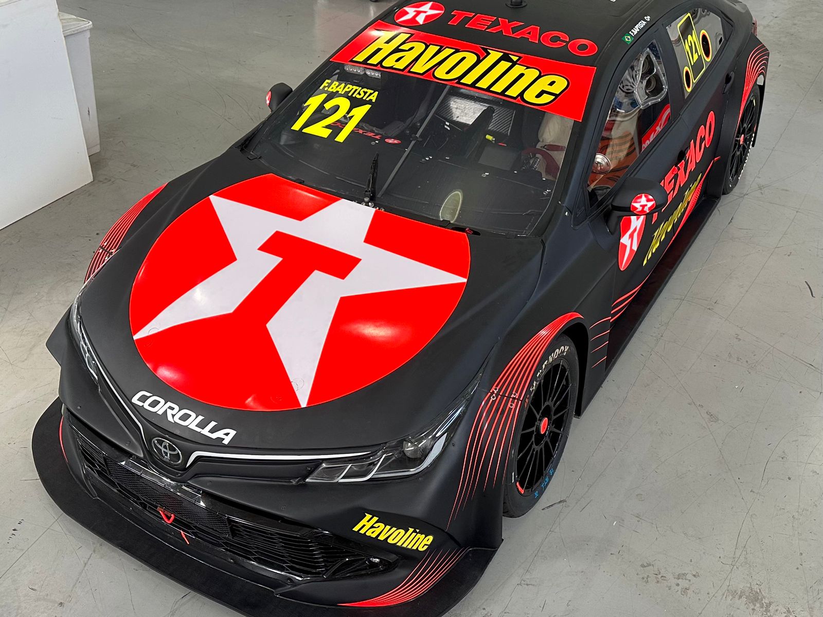 Texaco Racing aposta em conceito diferenciado no layout do carro de ...