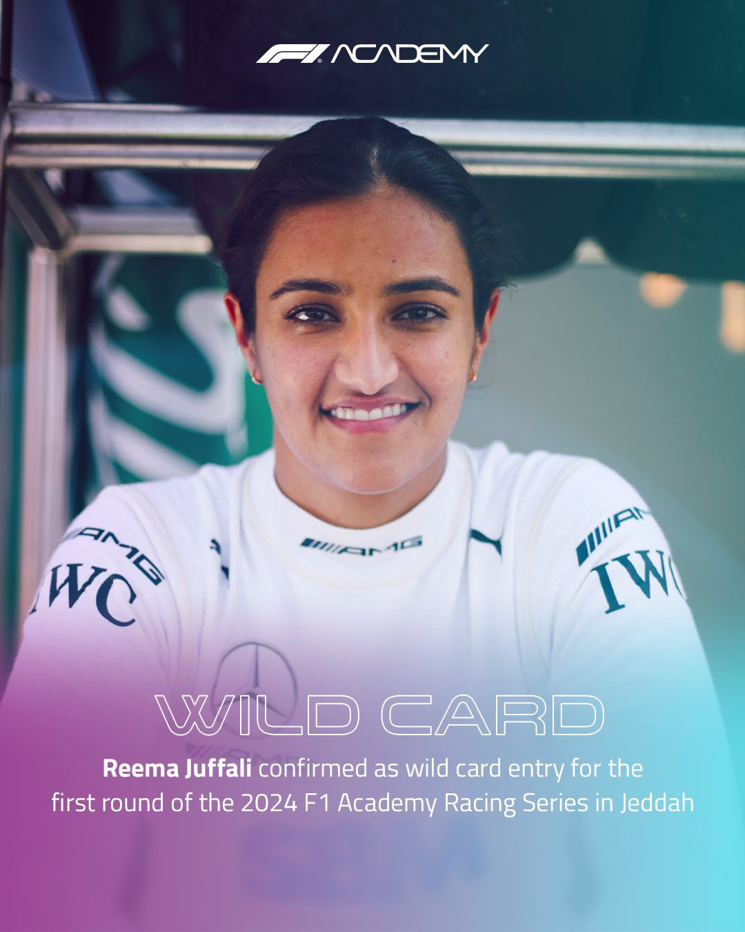 Juffali é primeira wild card de 2024 da F1 Academy