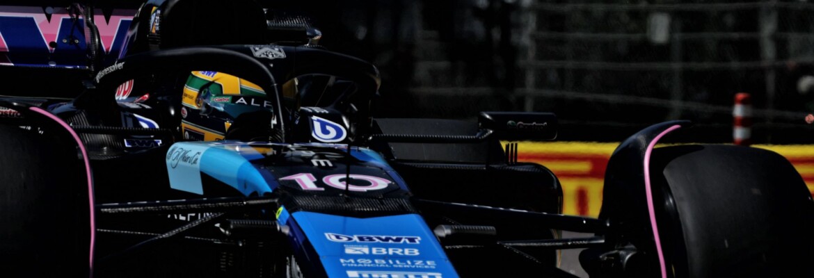 F1: Alpine animada com pequenos progressos