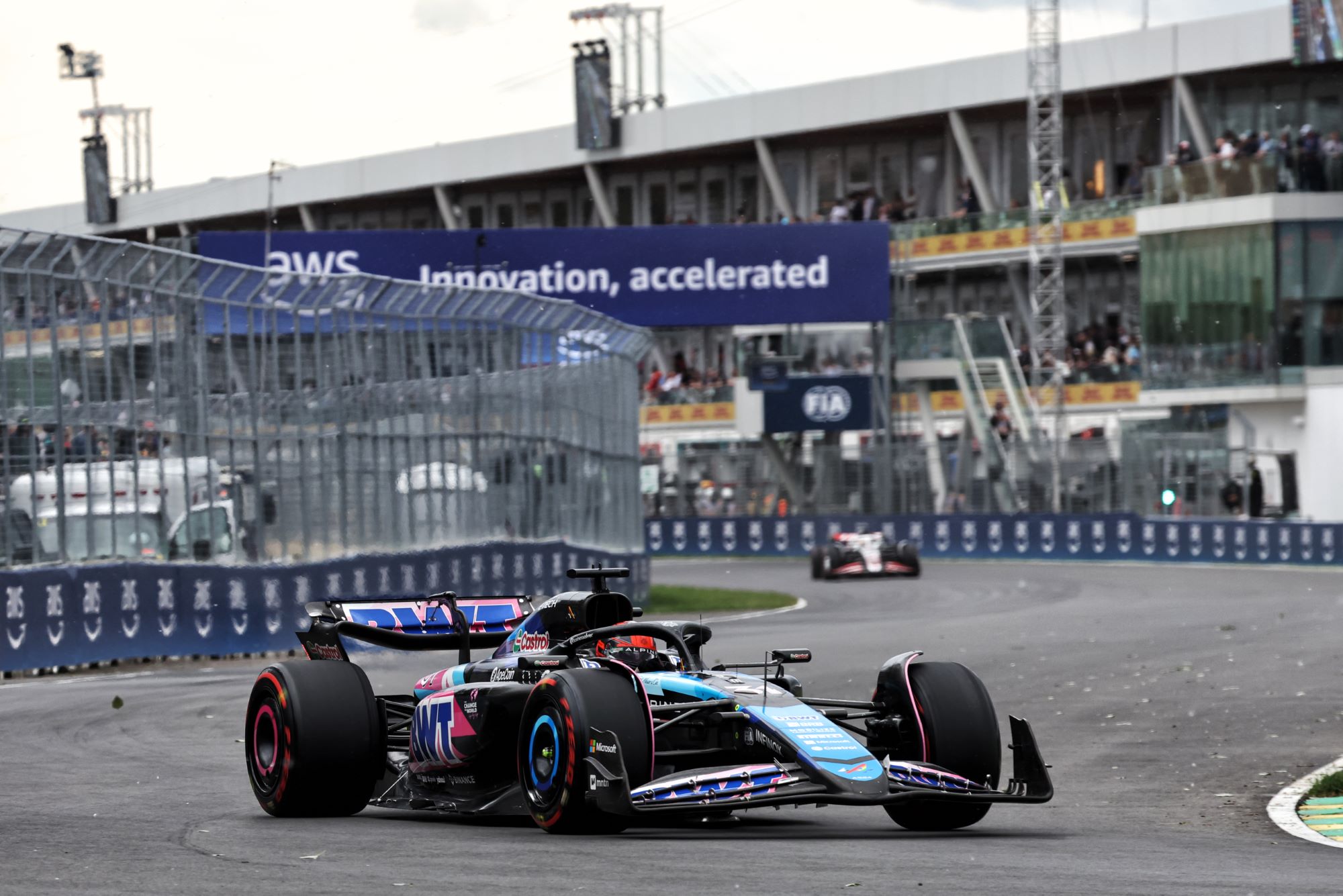 F1: Alpine mostrou um pouco mais de ritmo em Montreal