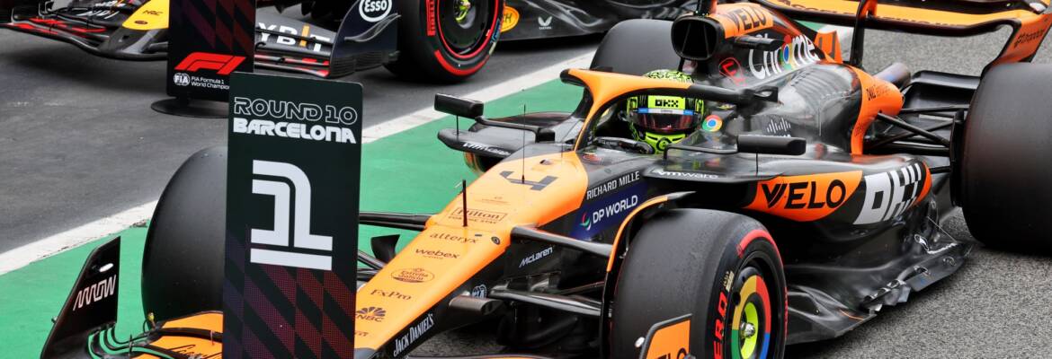 F1: FIA divulga o grid de largada oficial do GP da Espanha 2024