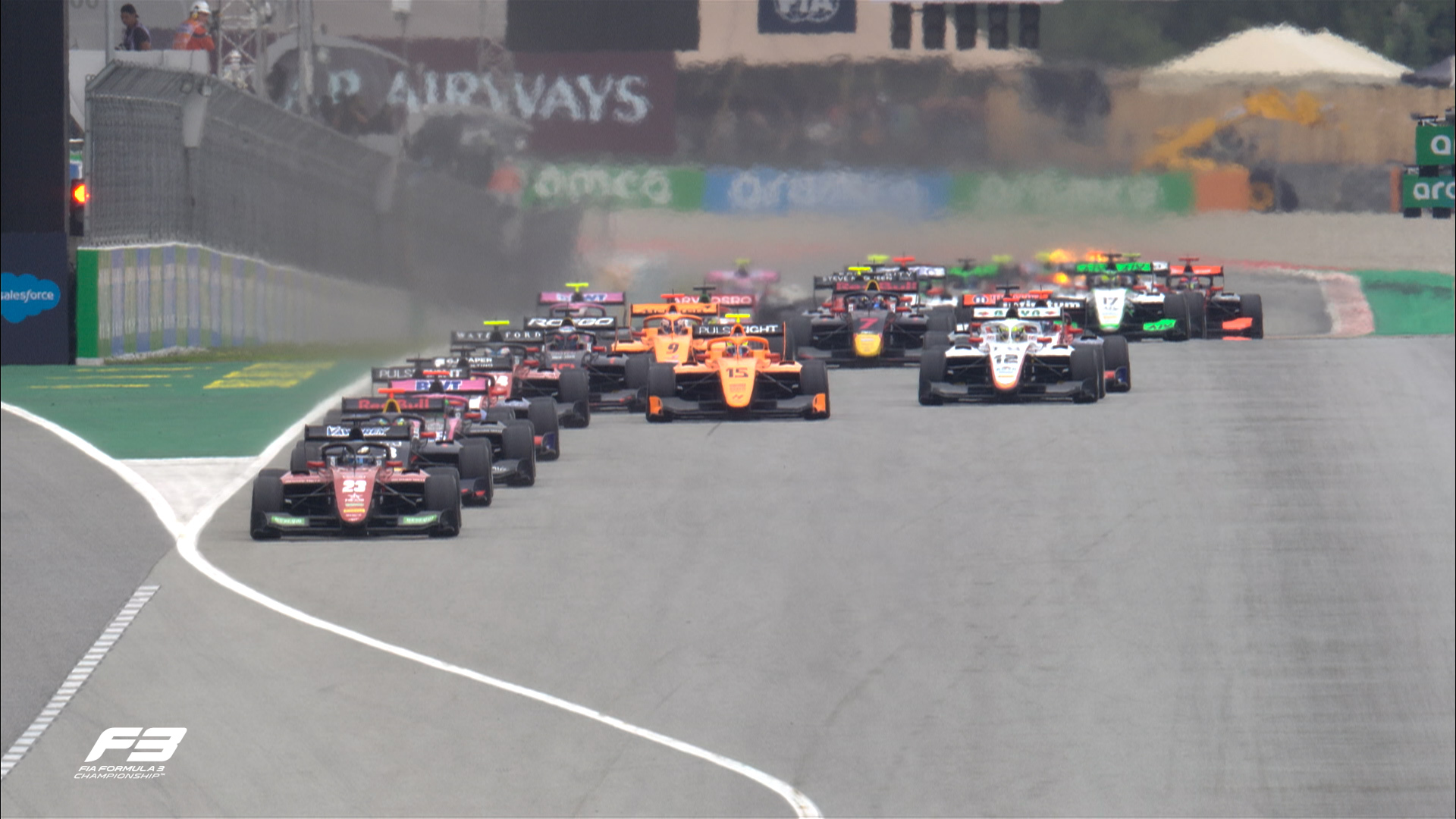 Confira a classificação do campeonato da F3 após a etapa da Espanha