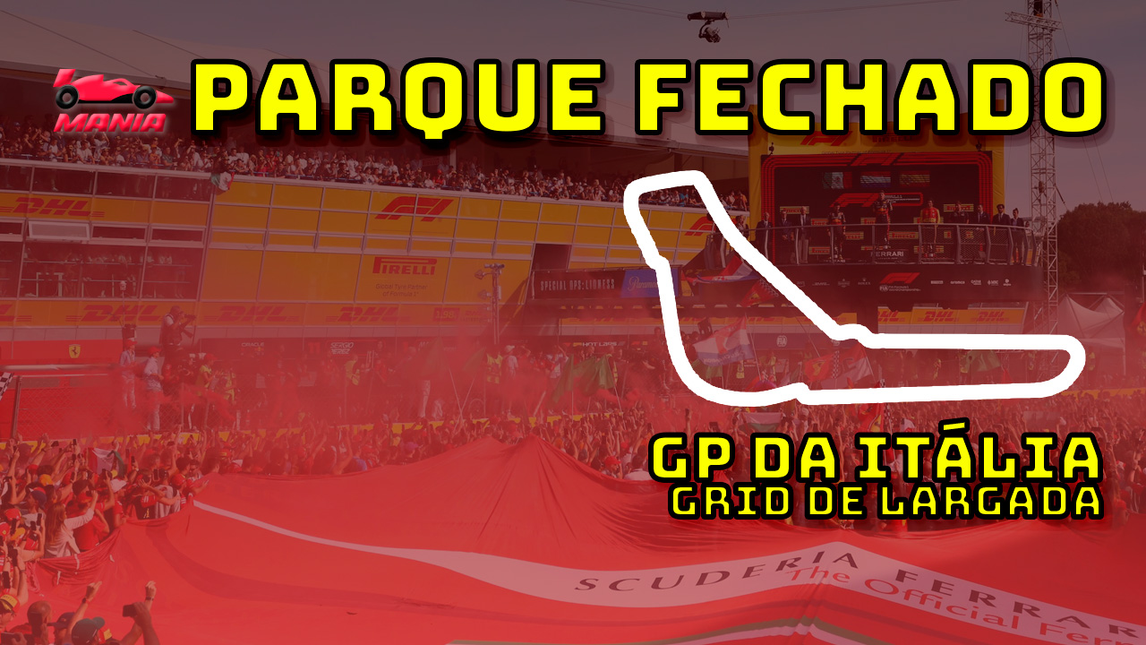 F1 Ao Vivo: Grid de largada do GP da Itália no Parque Fechado F1Mania