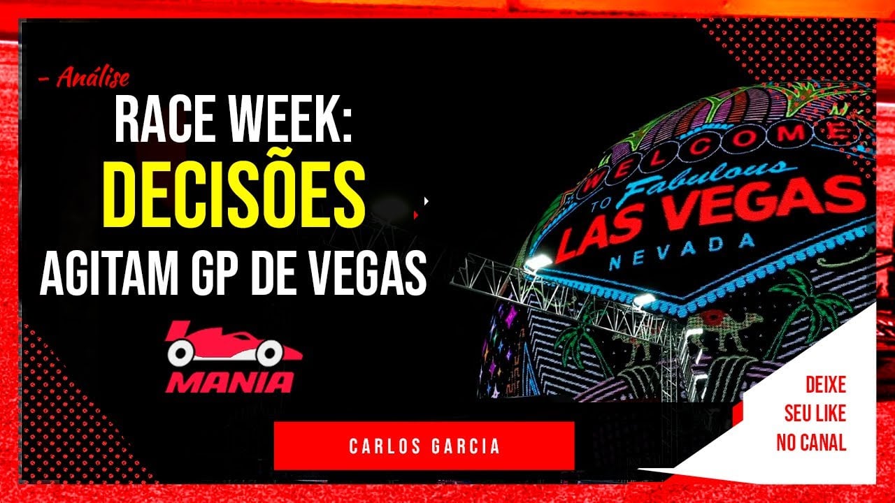 Race Week: Mundial de F1 2024 tem decisões à vista e Vegas é só o ...
