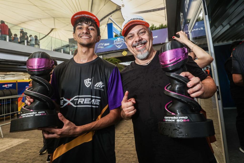 Neto Nascimento e Gabriel Felipe são campeões da E-Stock 2024