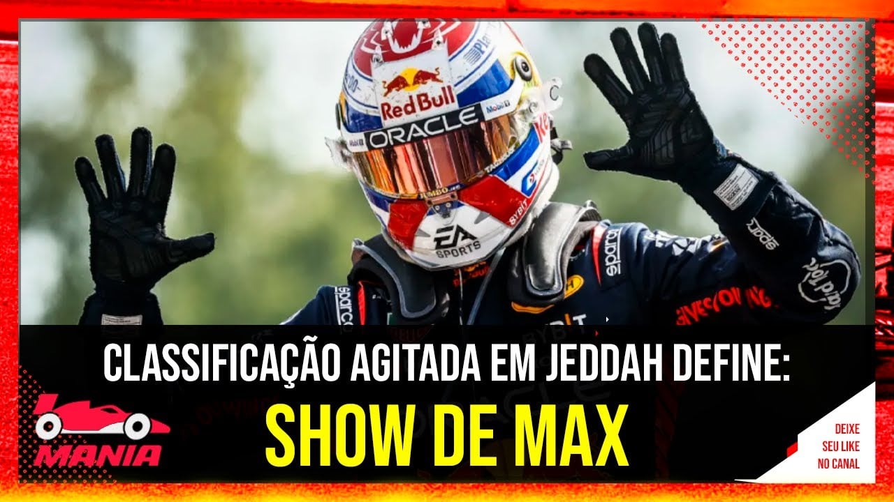 Parque Fechado: Verstappen dá show e fica com a pole na Arábia Saudita