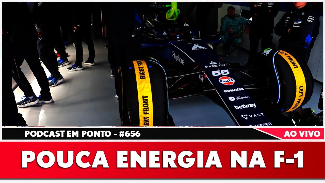 Podcast Em Ponto: F1 com pouca energia para 2026? Reunião escancara problemas