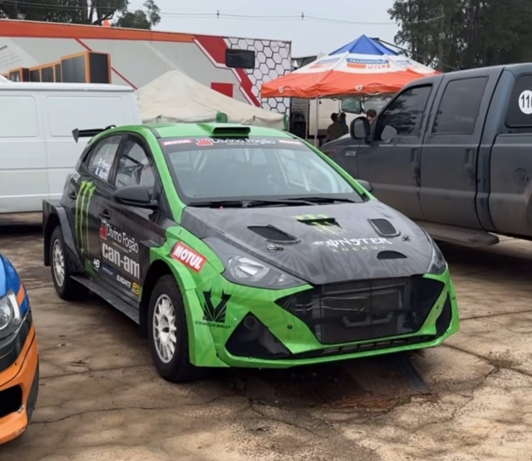 Rodrigo Varela enfrenta desafio nos Carros no Erechim Rally Brasil