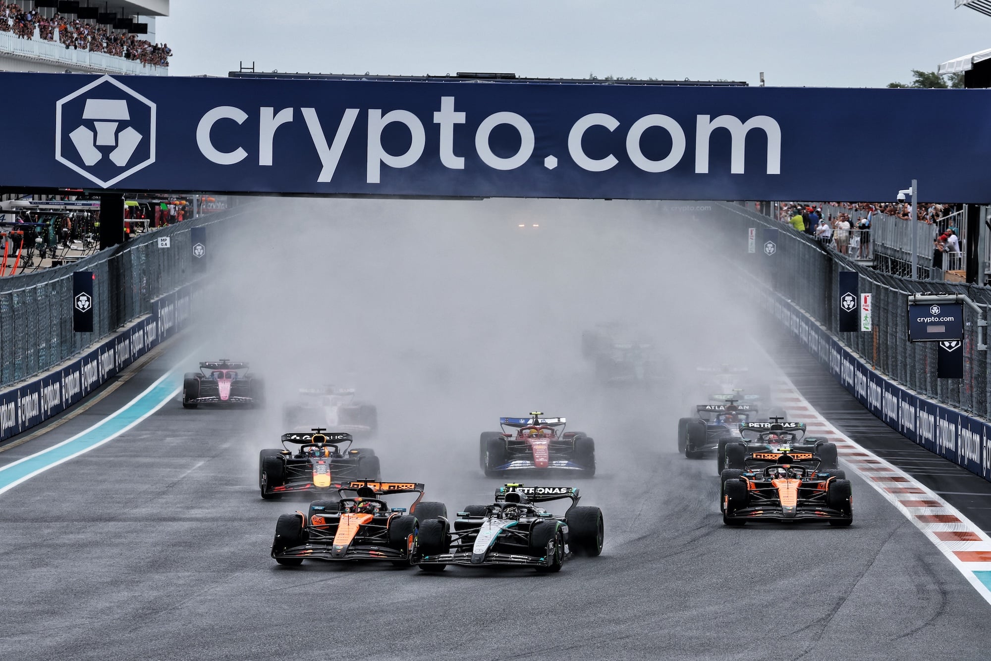 F1: Confira o grid de largada provisório do GP de Miami 2025