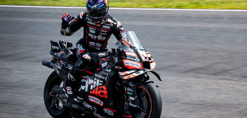 MotoGP: Martín diz ter se “unido“ a Aprilia após retorno em Brno