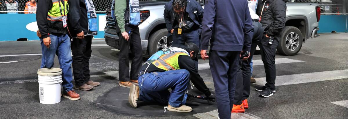 F1: Tampa solta interrompe TL2 e lembra desastre do GP de Las Vegas 2023