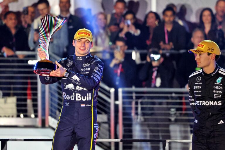 F1: Rapper Travis Scott manda mensagem a Verstappen em Las Vegas