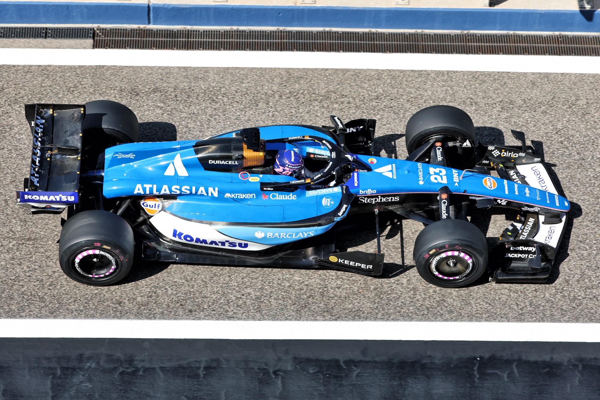F1: Albon larga dos boxes de novo após nova mudança na Williams